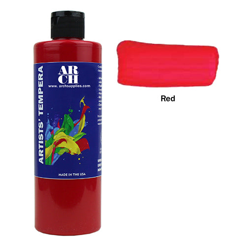 ARCH Artists' Tempera Paint, 16 fl oz Various Regular and Fluorescent ...