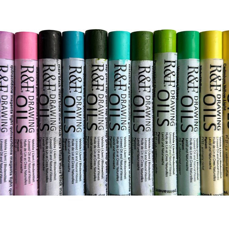 R&F Drawing Oils 12ml Sticks, Various Colors – ARCH Art Supplies
