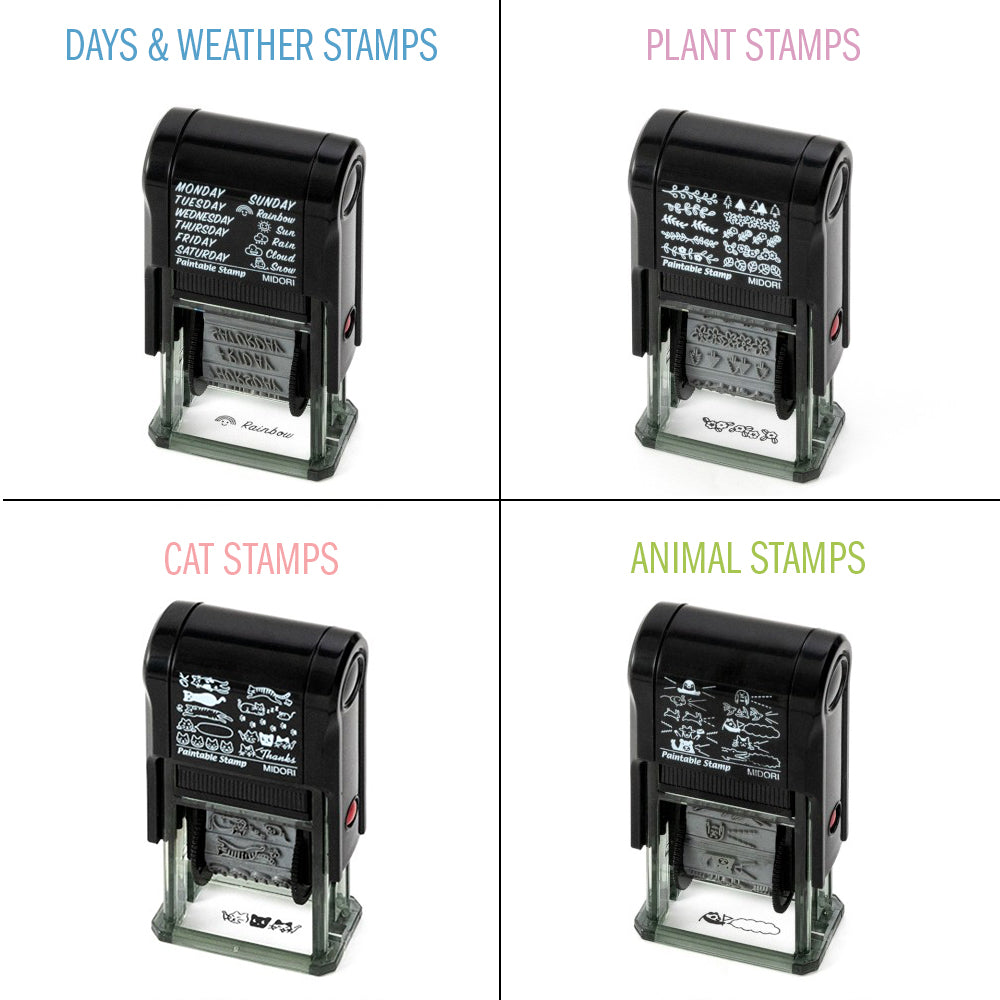 Midori Paintable Stamper, Four Styles Available – ARCH Art Supplies
