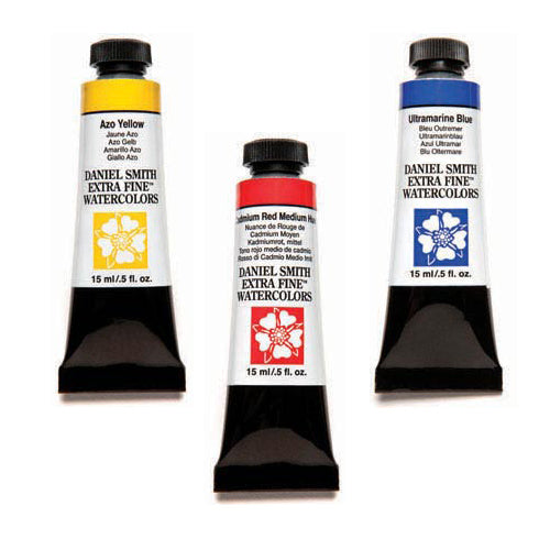 Daniel Smith Extra-Fine Watercolors - 15ml - Red's, Yellow's, Blue's a ...