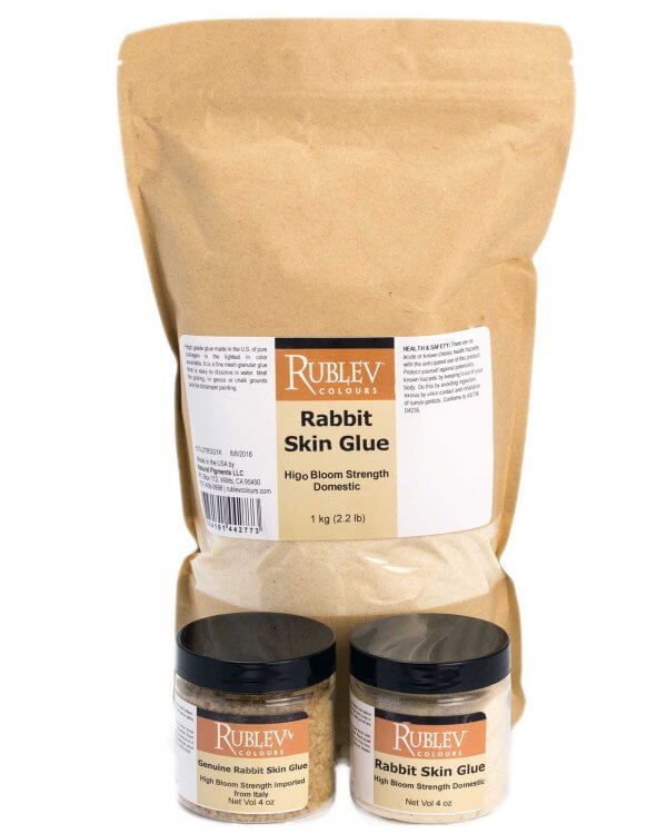 Rublev Rabbit Skin Glue 500g – ARCH Art Supplies